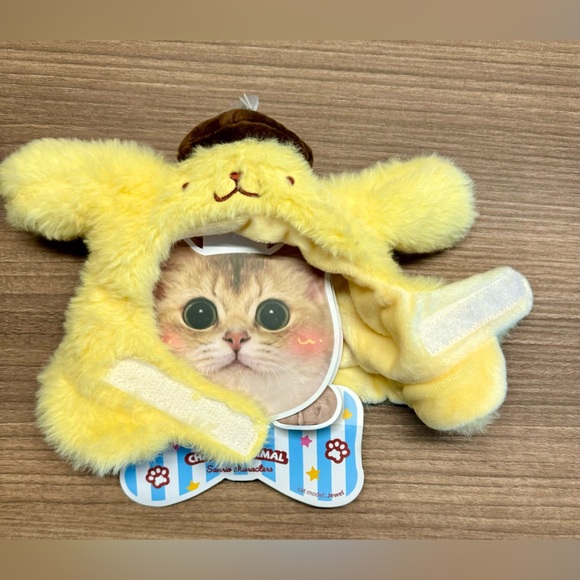 Miniso | Dog | Pompompurin Pet Hat Miniso Famous Product Part Of Sanrio ...